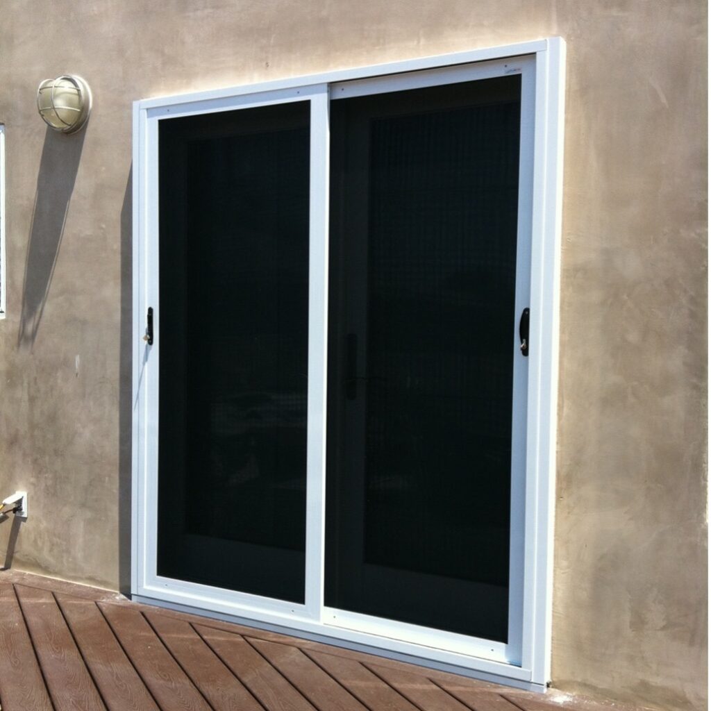 Double Sliding Patio Security Screen Doors w/ Surround Option - Majestec